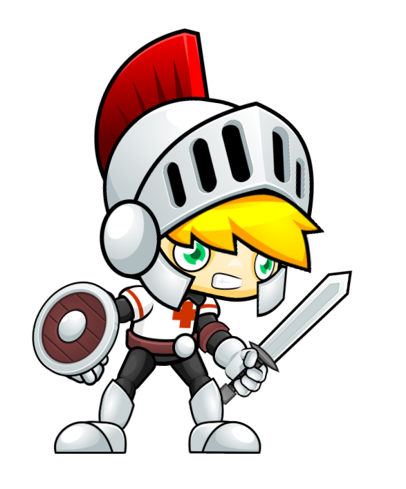 Knight Scroller by star_wars