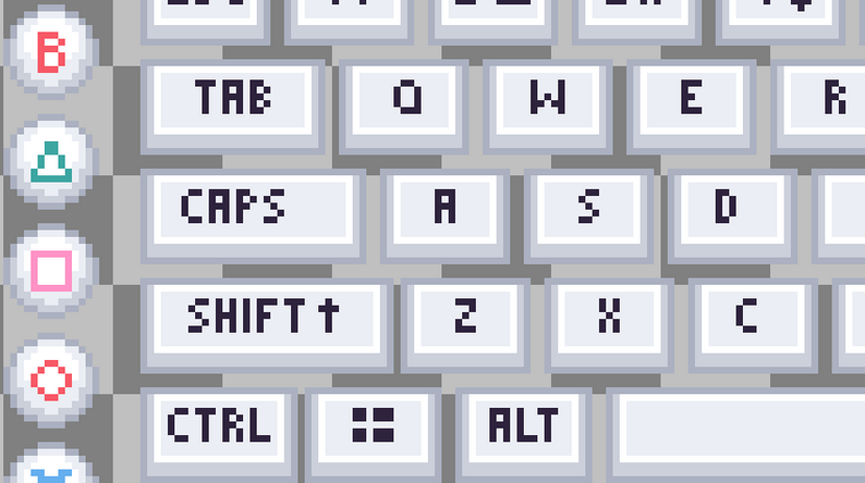 Gamepad/Keyboard Input UI Buttons by RummyMakes