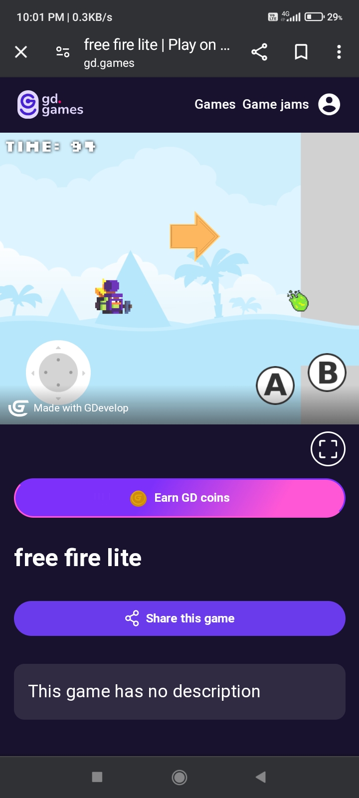 Impossible game by Not god