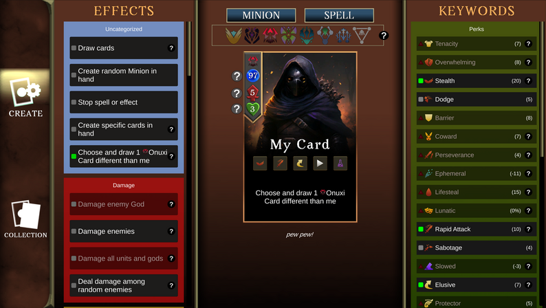 Ariokan (Cards Editor partial demo) by RikuTheFuffs