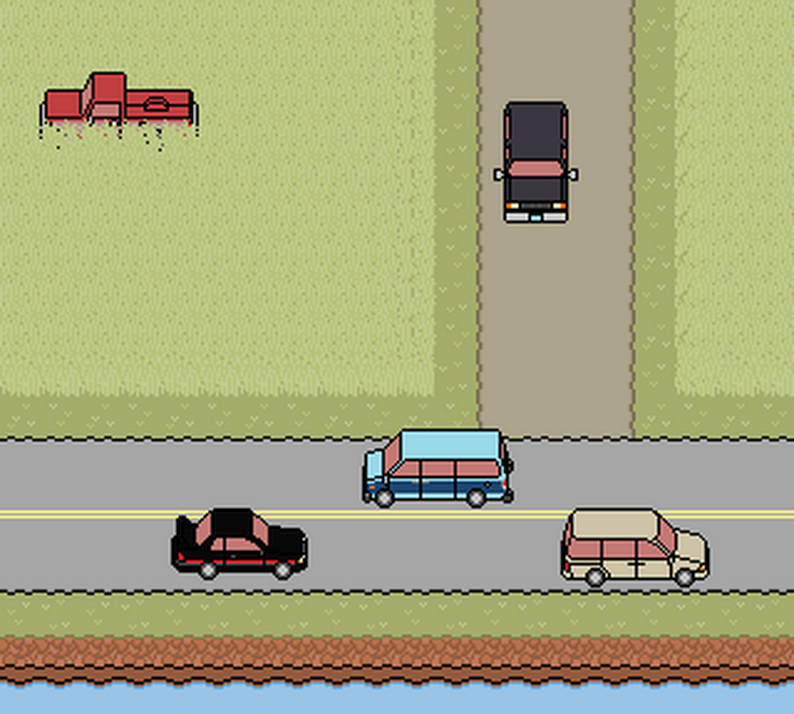 Top-down '90s vehicles spritesheet by chuckiecatt