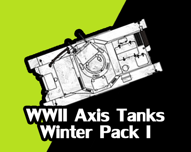 2D Axis Tanks - Winter Pack I by JP Damstra