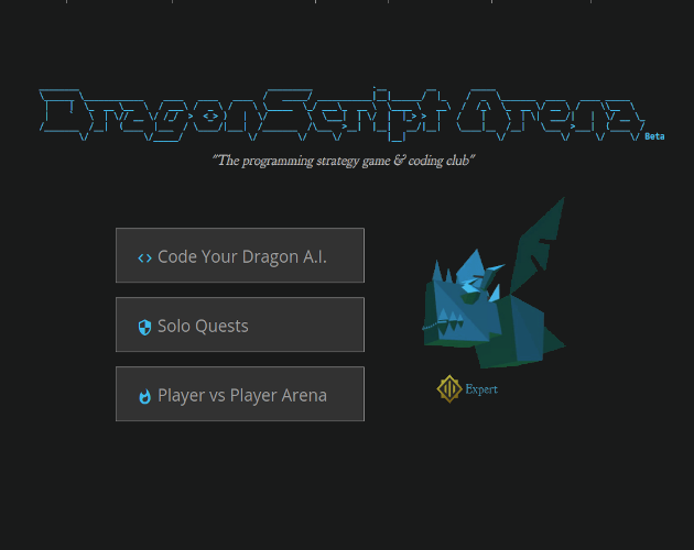 DragonScript Arena - a coding game (beta) by secretsciencelab