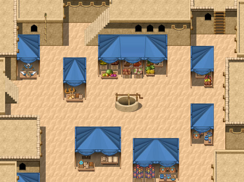 KR Desert Kingdom Tileset for RPGs by Kokoro Reflections