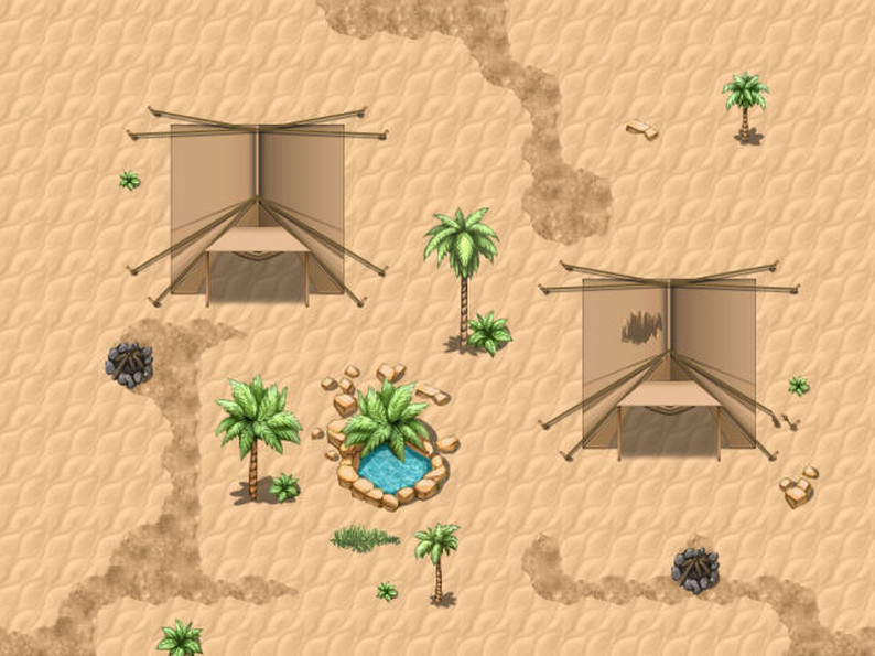 KR Desert Kingdom Tileset for RPGs by Kokoro Reflections