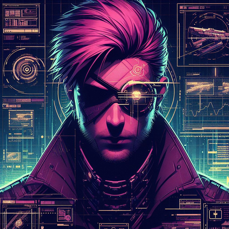 Free Pixel Art Cyberpunk Character Portraits Pack by The Outlander