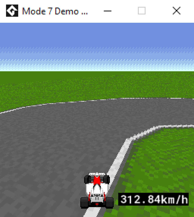 Mode 7 Shader for GameMaker Studio 2 by MrLevRocks
