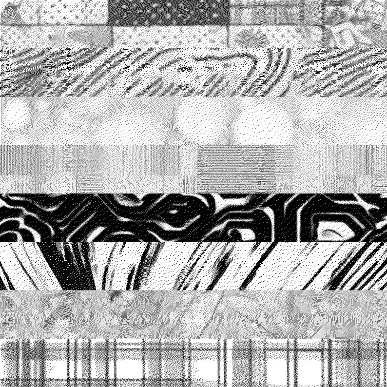 Digital Shojo Manga Screentones Pack 1: 20 PNG Textures to Buy for ...