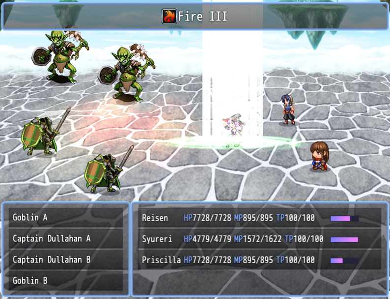 FF Style Battle UI - [MZ] by Dungeonmind