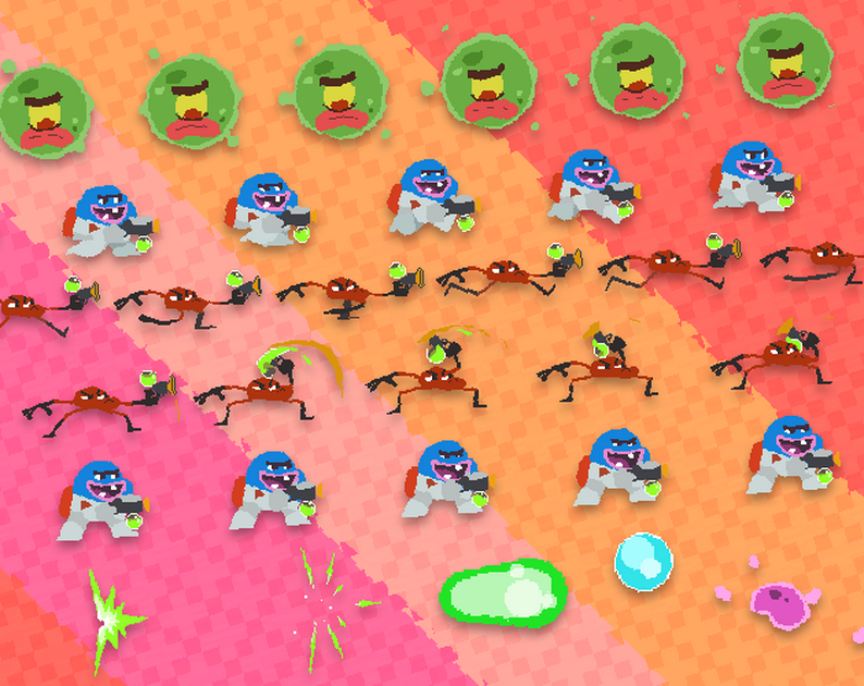 CELLS sprite pack by krispixel