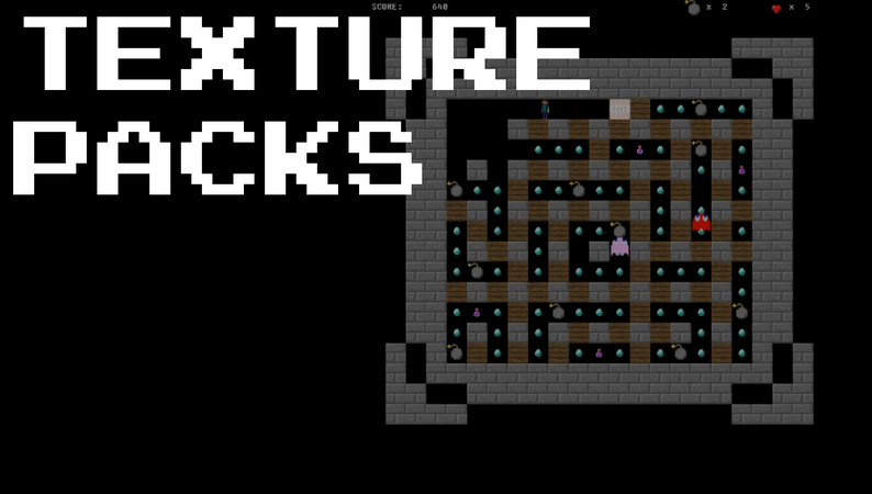 [School project] Pacman + Level Editor by Tetraxel