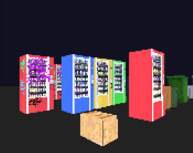 PSX Prop asset pack by Wosek_One