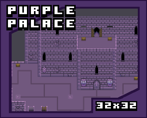 Purple Palace Tileset by Guardian