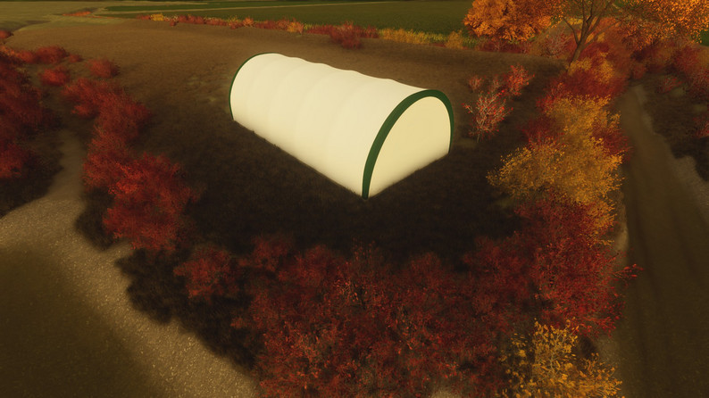 FS22 25x50 Hoop Barn by LJR Modding