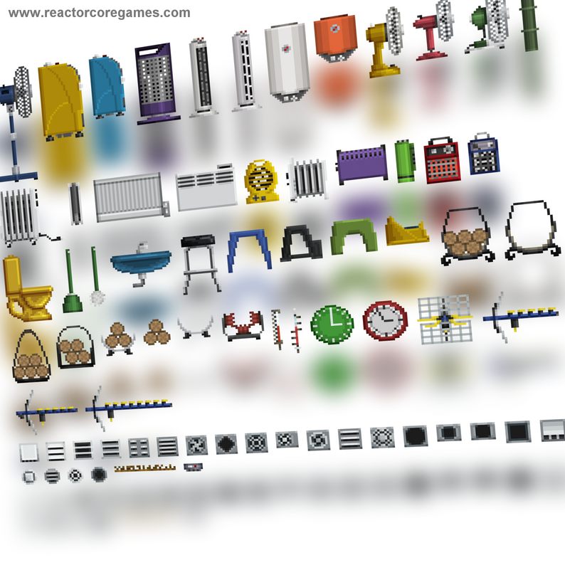 PSRC 2D Sprites - House Utilities by Reactorcore