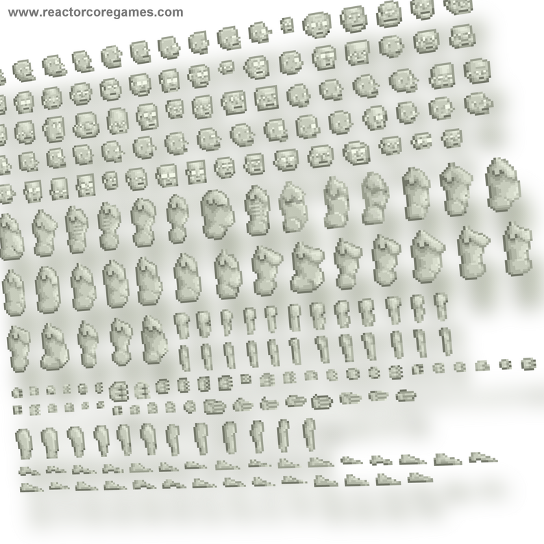 PSRC 2D Sprites - Human Character by Reactorcore