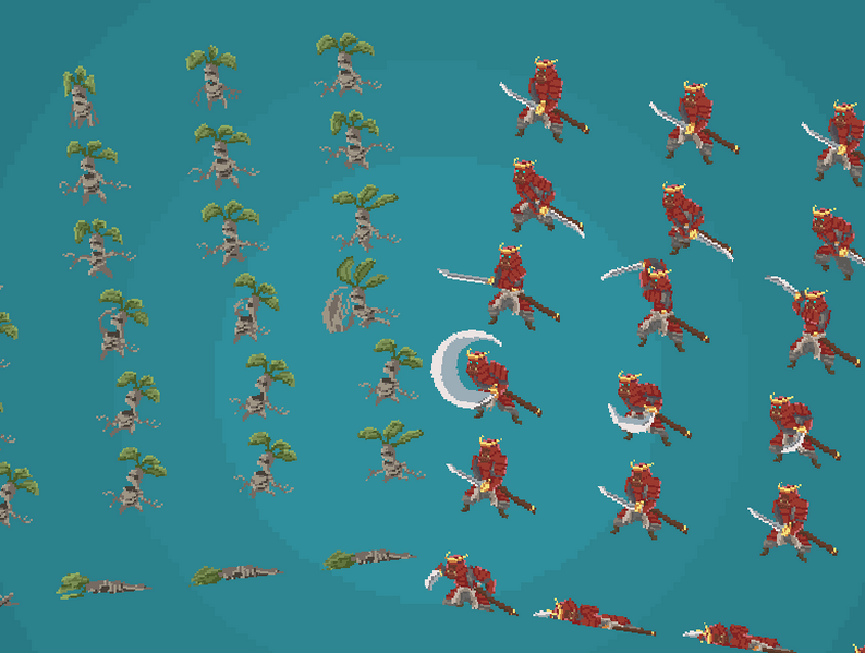 Pixel Monster Pack 2 by rvros