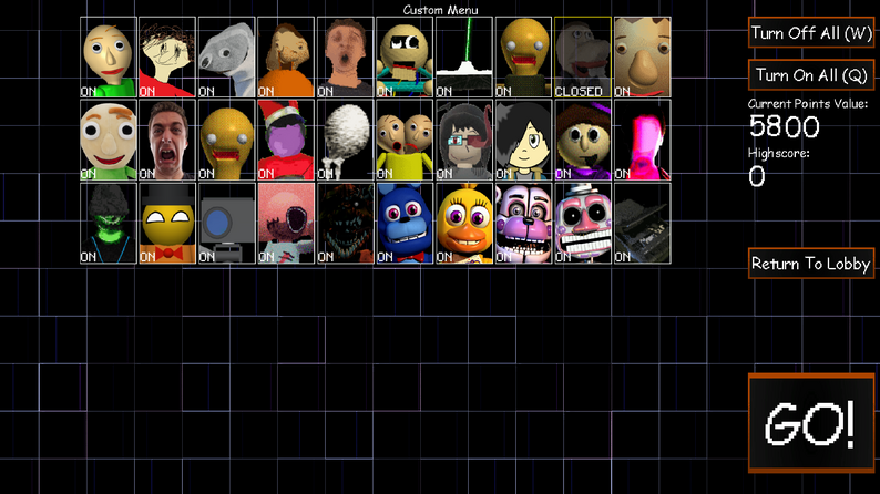 Baldi's Basics In The Chaotic Nightmare by Yurizono Seia