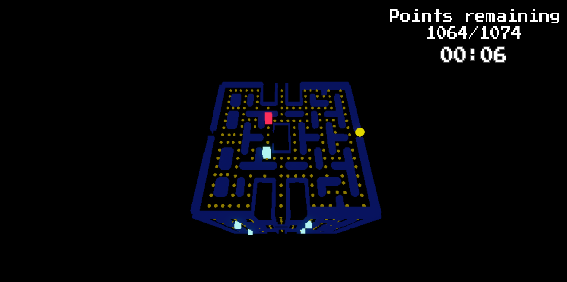 2.5D PacMan by PARZIVAL