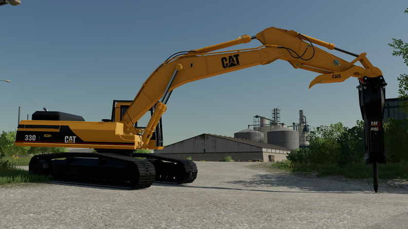 FS22 Cat L/B Series Excavator Pack by GEM Group Modeling & Edits