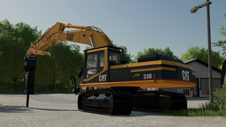 FS22 Cat L/B Series Excavator Pack by GEM Group Modeling & Edits