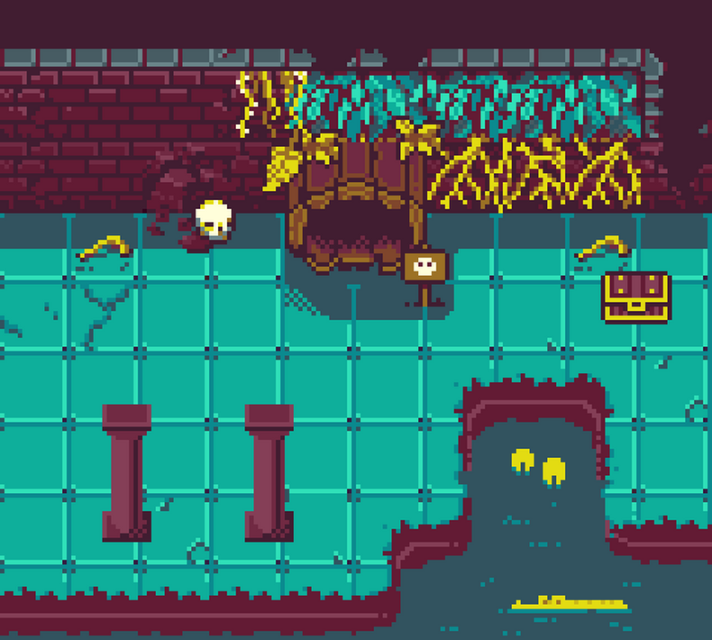 Savage Swamp! Dungeon Tileset by PetricakeGames