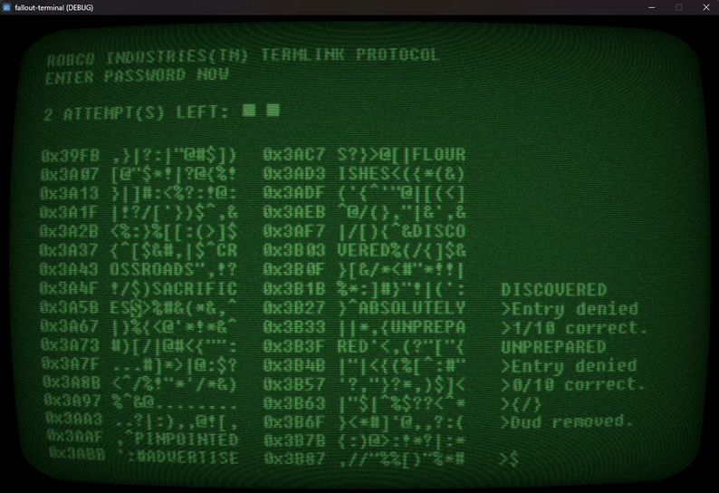 Fallout Terminal Hacking by poorlydrawn