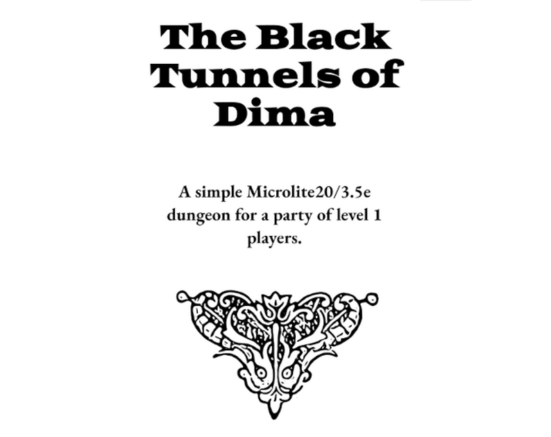 The Black Tunnels of Dima by dancramp