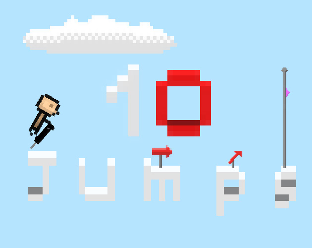 10 Jumps by Cc618 for Geta Game Jam #3: Ten Seconds - itch.io