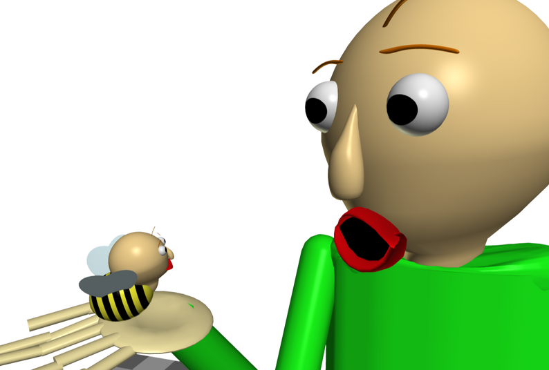 Baldi model for Anim8or by Hatza