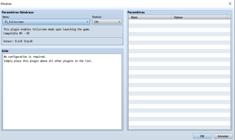 Fullscreen RPG Maker MV - MZ by EroiK StyLeR