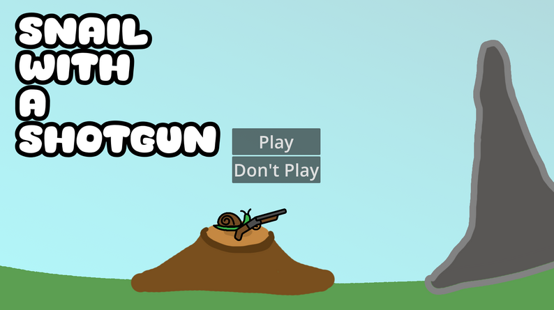 Snail With A ShotGun by Gambit_Games