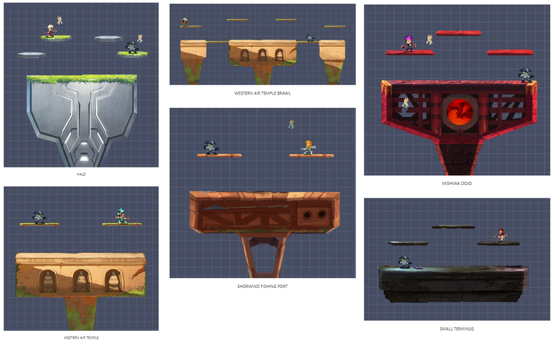 Brawlhalla Simple Background MOD by 平原神話NEO（Heigenshinwa NEO）