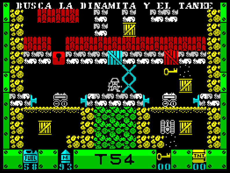 T54 The Beast (ZX SPECTRUM) by Monty