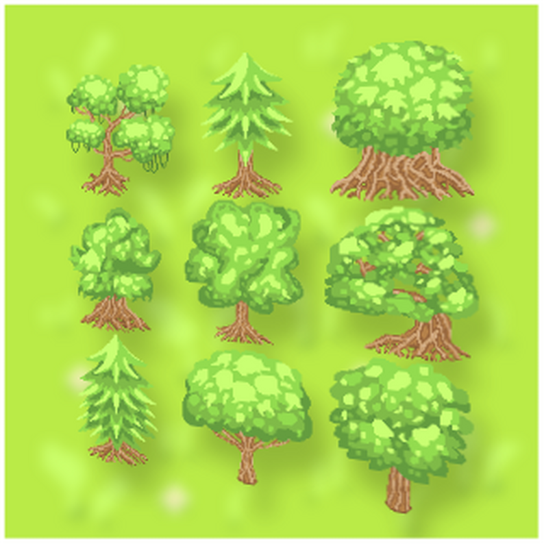 RPG - Tree Pack [ 32px ] by TheLordOfG00ning