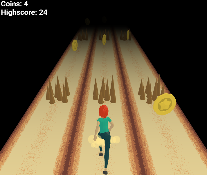 Jagged Bell (3d lane runner) by asimali69