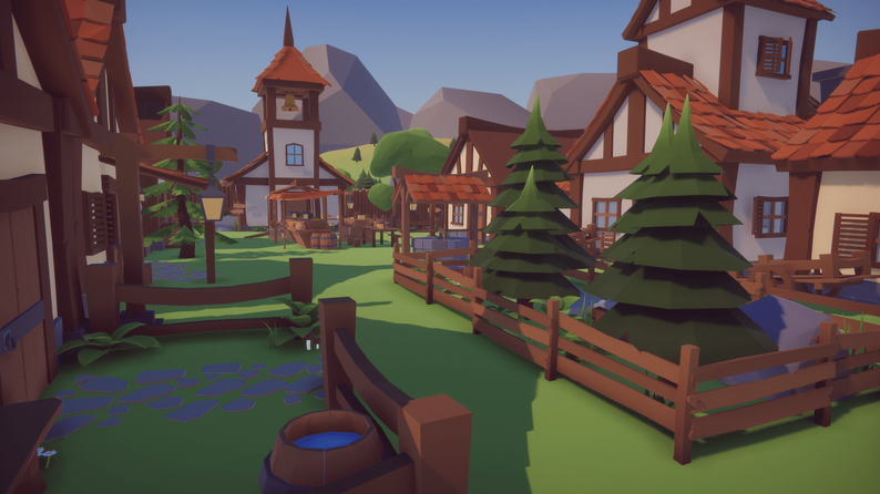 Low Poly Fantasy Bundle by JustCreate3D