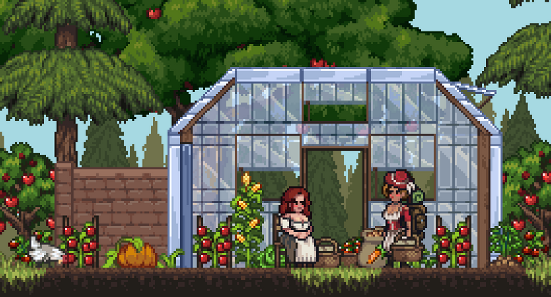 Pixel Art Crop Assets and Farming Tiles 32x32 by GandalfHardcore