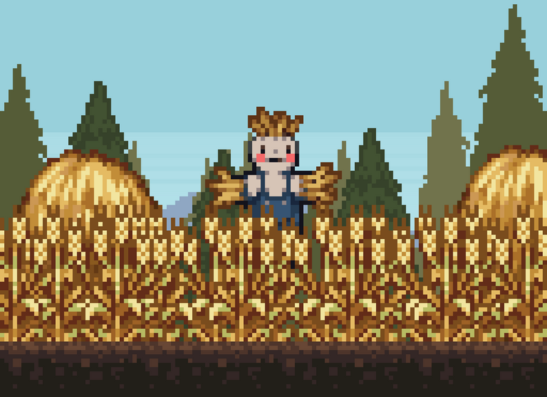 Pixel Art Crop Assets and Farming Tiles 32x32 by GandalfHardcore