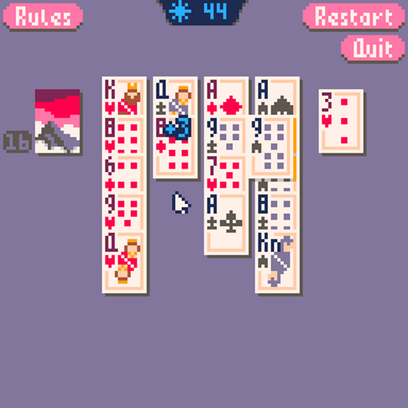 Sunset Solitaire by Johan Peitz