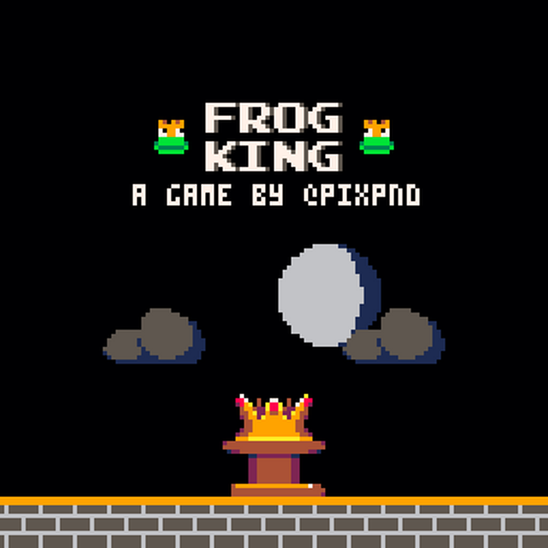 Frog King by PixelPanda