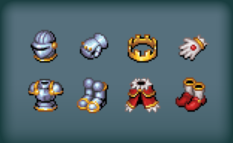 Dusk's Armor Icons (24x24) by Dusk Games