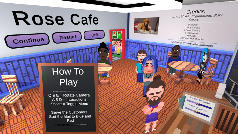 Cafe Horror by CluckyHead