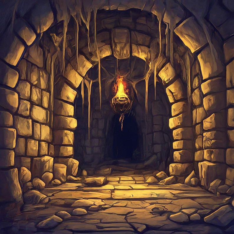 Free CC0 Dungeon Backgrounds Pack by The Outlander