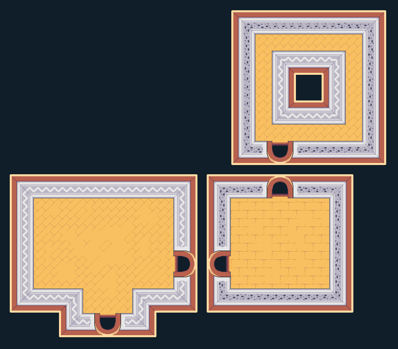 Top-down Zelda Inspired Tiles by ghostcrimes