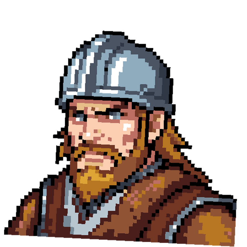 Vikings Portrait Pack Asset - Pixelart / Pixel Art sprite Bust Pack Men ...