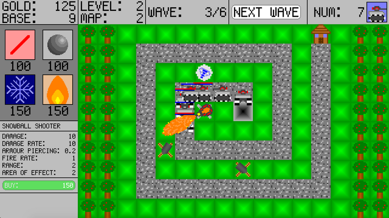 Classic Tower Defence by Indiana Kernick