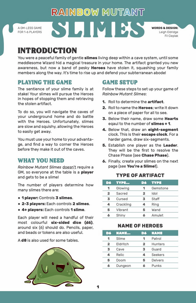 Rainbow Mutant Slimes! by Leigh