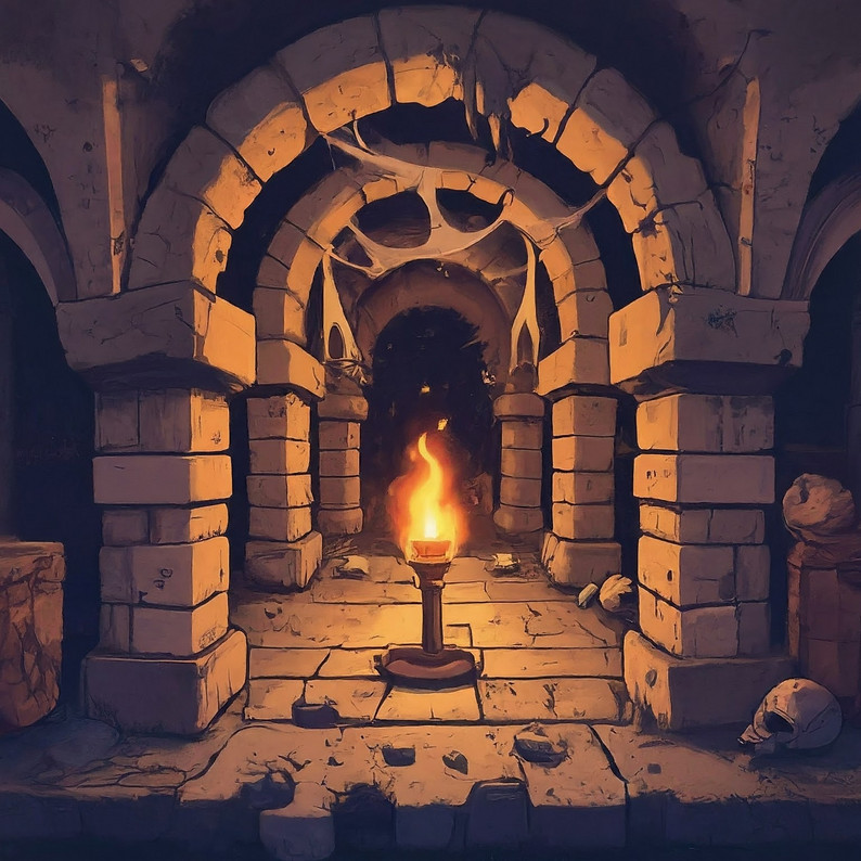 Free CC0 Dungeon Backgrounds Pack by The Outlander