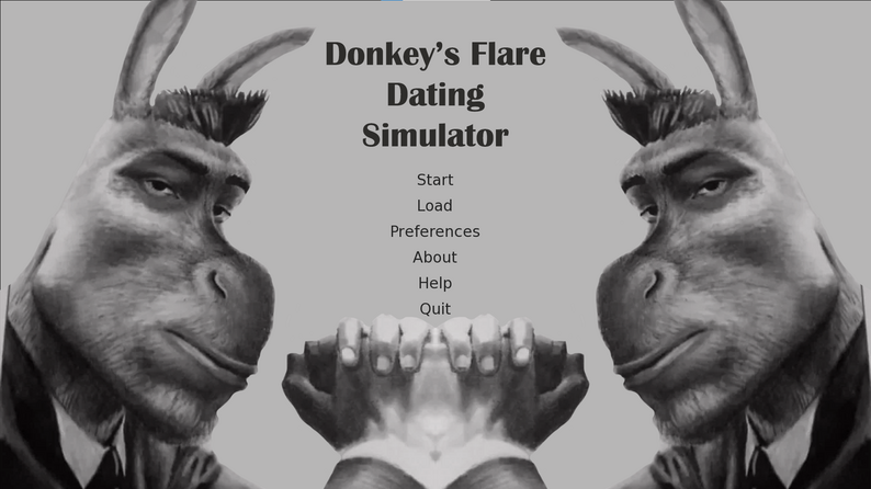 Donkey's Flare Dating Simulator by Wild_JumboShrimp